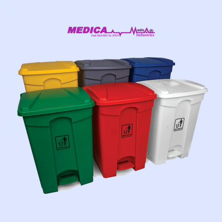 45-Litre Foot Operated Dustbin – BioHazards